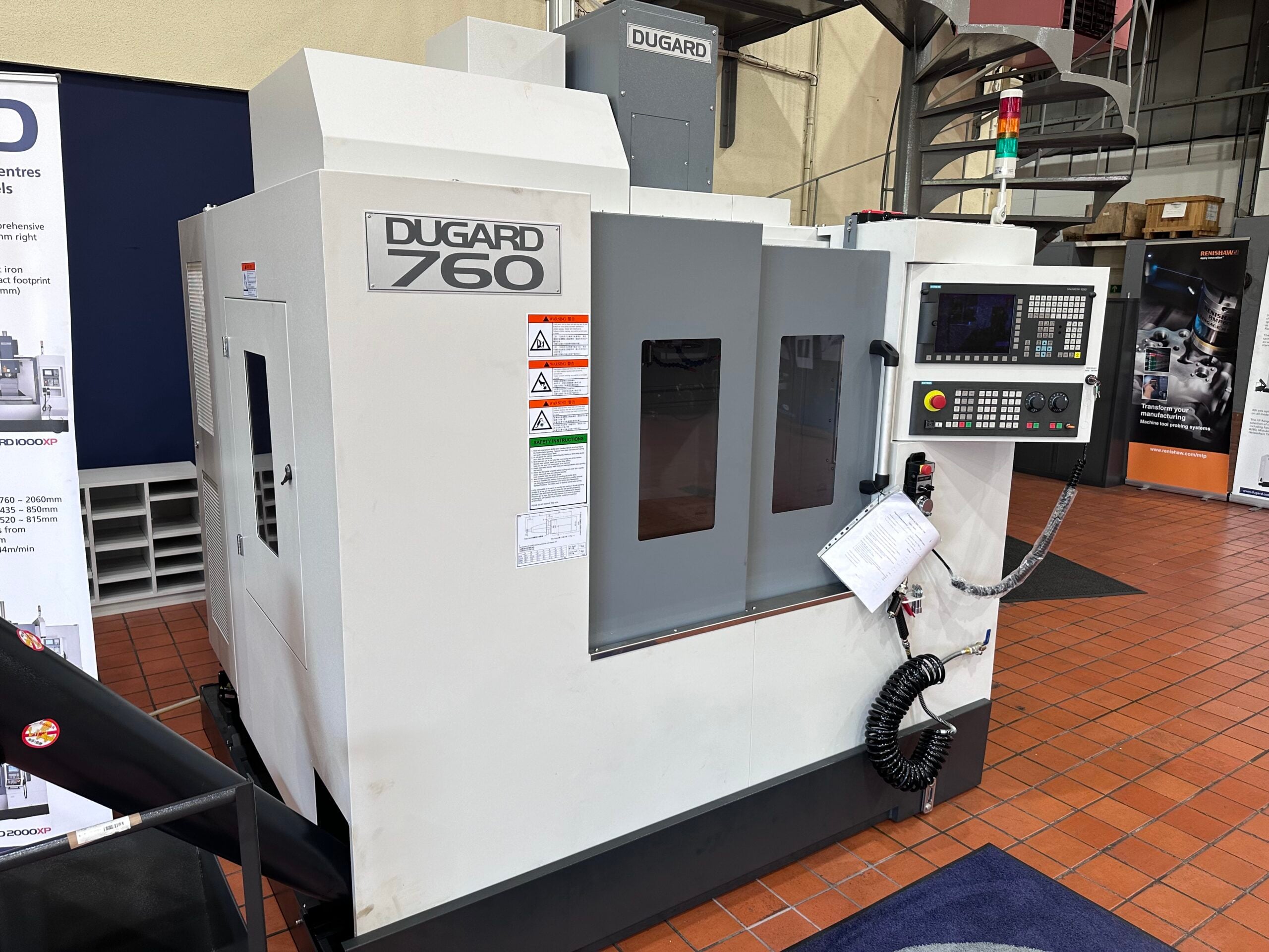 Dugard 760 machining centre for sale - MTDCNC - The home of CNC milling. turning, 5 axis and ...